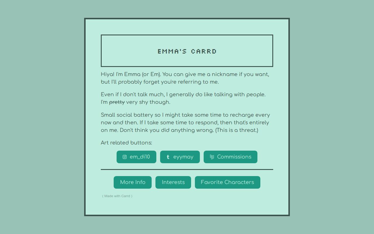 Em's Carrd